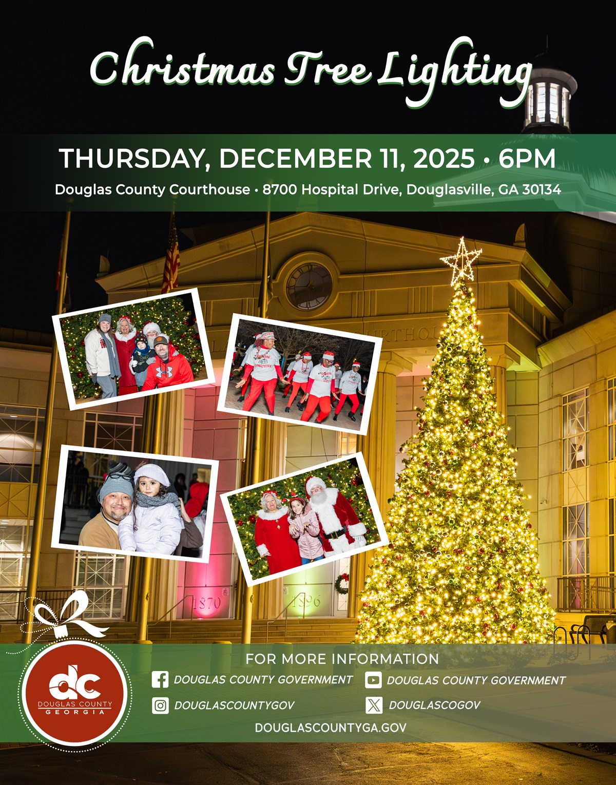 Douglas County Christmas Tree Lighting - Douglasville GA